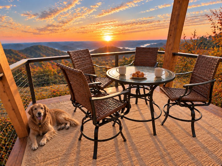 Top Of The Mountain Views, 2 Fireplaces - Waynesboro, VA