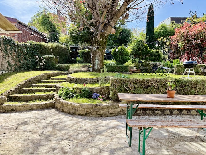 Maison D’artiste Vintage Avec Jardin, Métro Paris - Ivry-sur-Seine