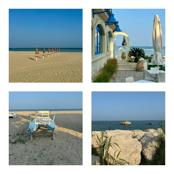 Beachfront  Gem -Sea Views In Every Room - Grottammare