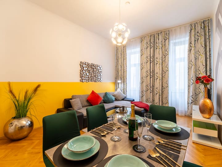 2br Apt For 6 Augarten Donaukanal U2 Taborstraße - Viena