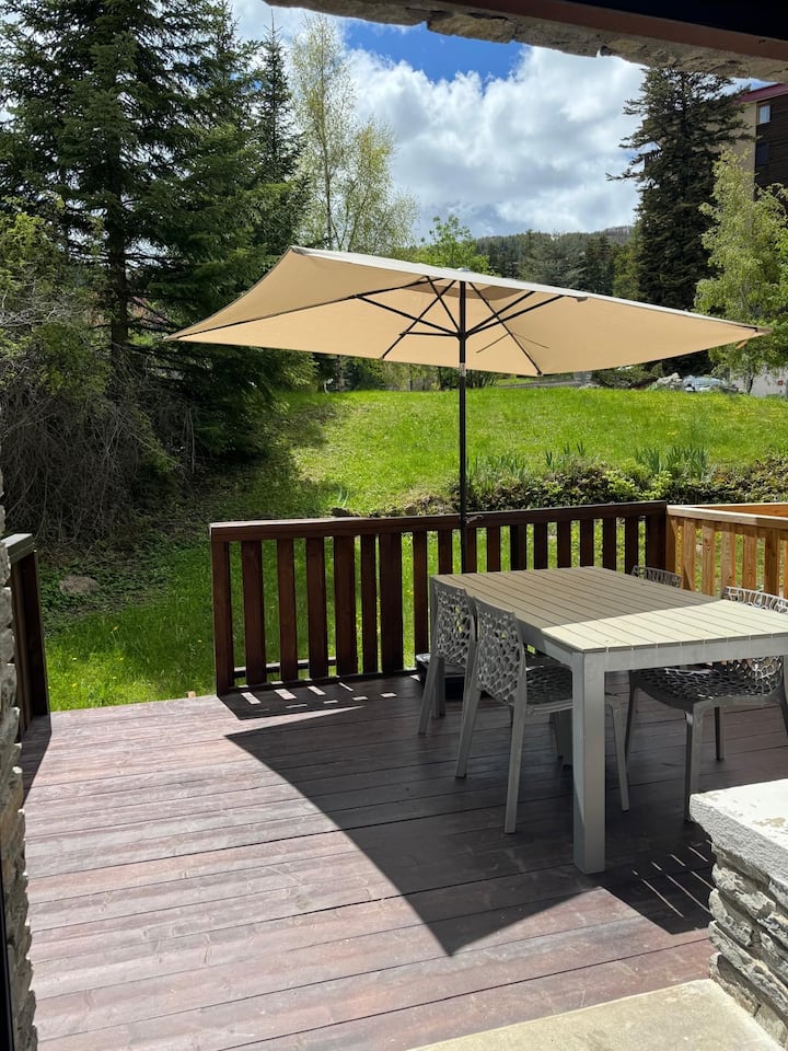 Cozy Appartement Avec Terrasse à Pra Loup 1600 - Barcelonnette