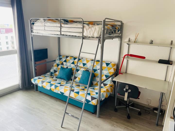 Studio à 15-20 Minutes à Pied Du Centre Ville - Le Mans