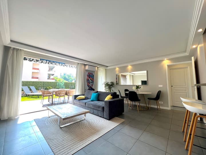 Appartement Moderne Avec Jardin Centre Cannes - Cannes