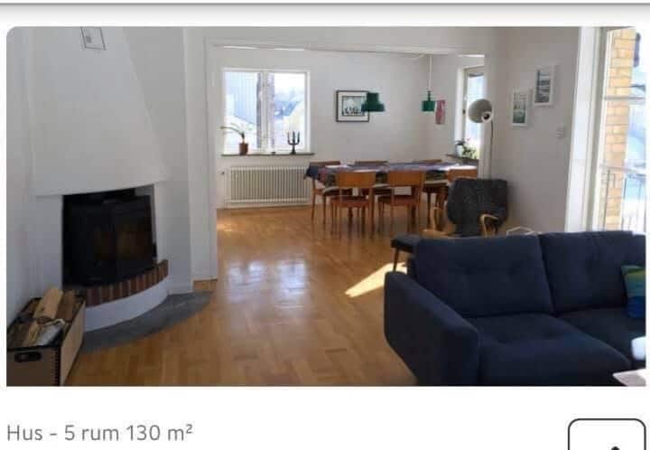 Charming Hus, Närhet Till Natur & City, P-plats - Sundsvall