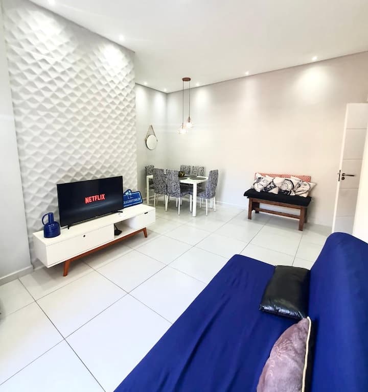 Apto C/ Sacada Gourmet E Piscina Climatizada - Bertioga