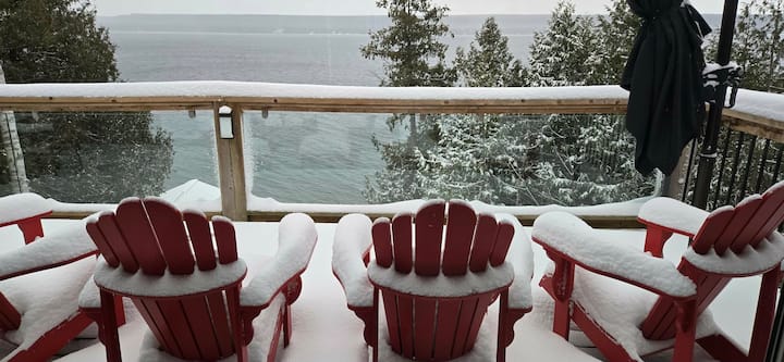 Waterfront Cottage With Steam Sauna By Bruce Trail - Ontario