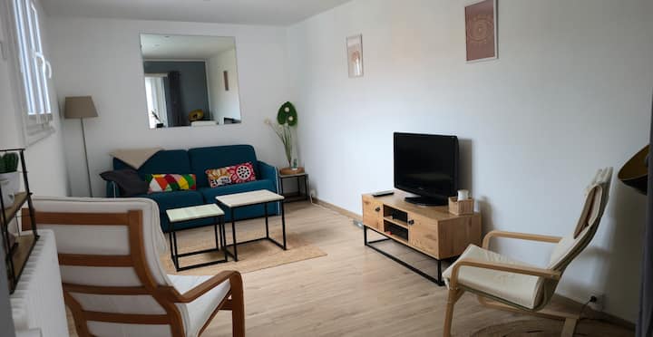 Maison Cosy Et Familiale Pour 6 – Nature Et Ville - Octeville-sur-Mer
