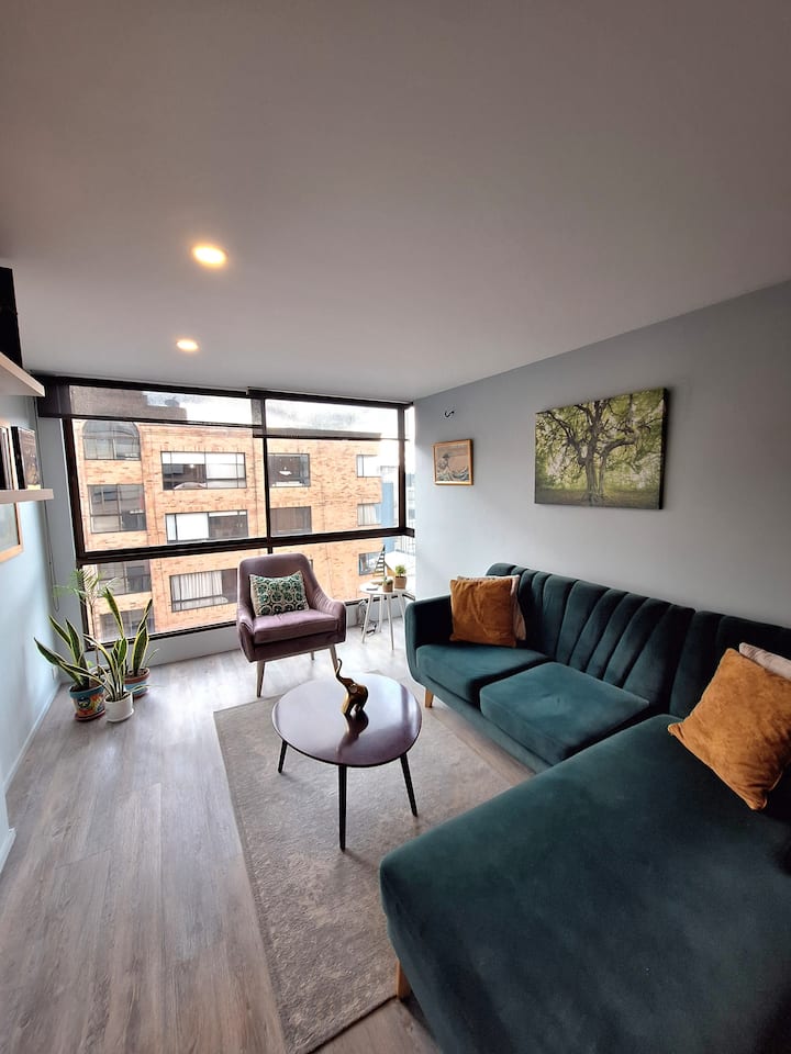 Cozy 1br In Chapinero Alto | Monthly Stay - Bogota