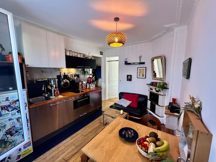 Charmant 2 Pièces Quartier Belleville - Paris