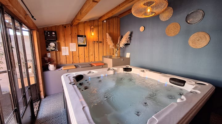 Gîte" Les Chênes Blancs" Piscine/ Jacuzzi/clim - Provence-Alpes-Côte d'Azur