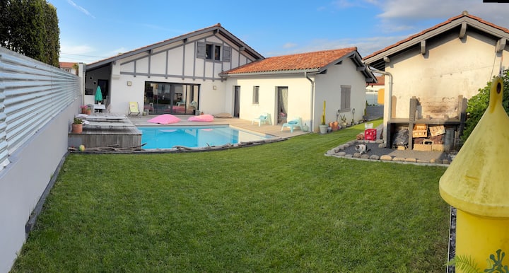 Maison Avec Piscine Et Muscu Hippodrome Biarritz - Bidart