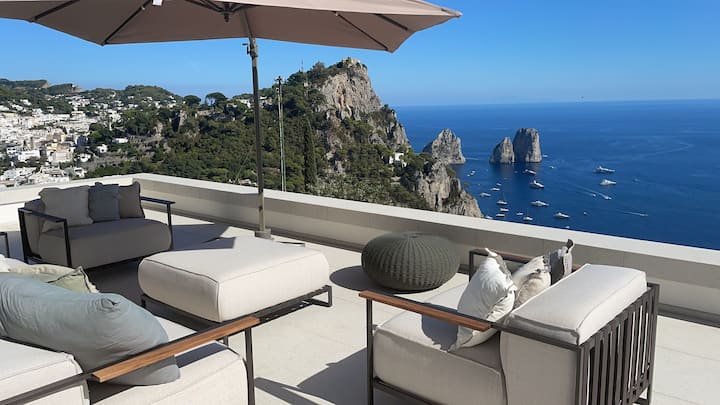 Villa Le Gradelle With Amazing View - Anacapri
