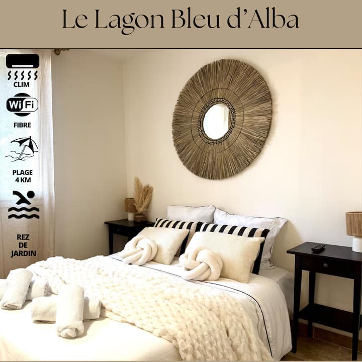 Le Lagon Bleu D'alba & Jardin-piscine-plages 3 Km - Fréjus