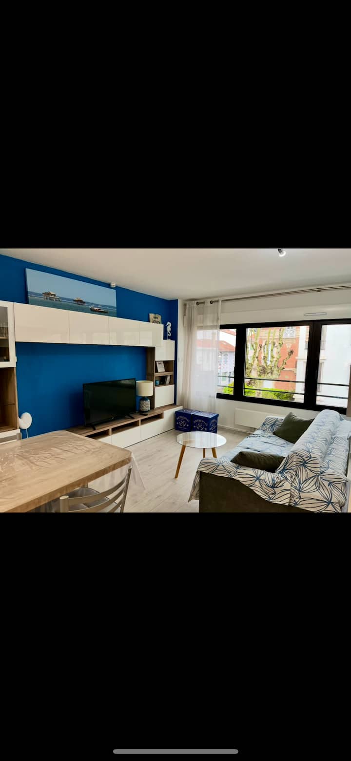 Appartement T1 Bis Arcachon Centre
37m2 - Bassin d'Arcachon