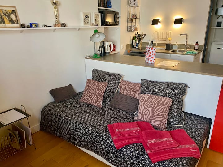 Studio D'un éTudiant En Musique Près De L'opéra - Paris