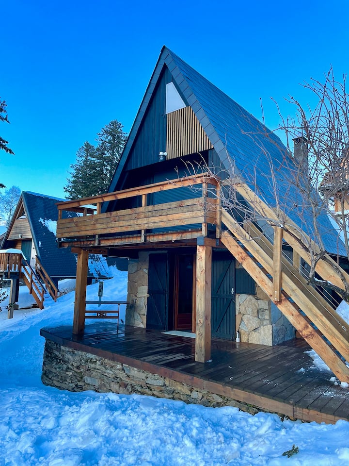 Chalet De Charme Au Cœur Des Pyrénées - Guzet-Neige