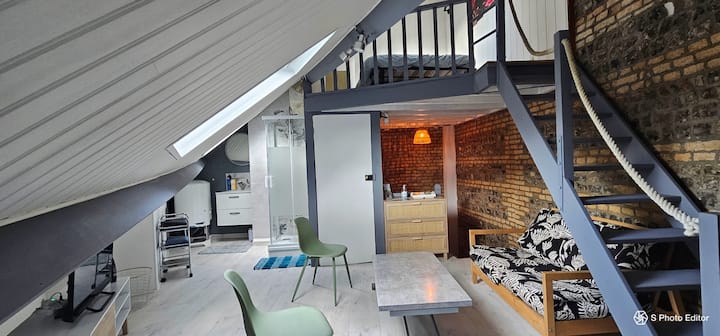 Studio Mezza Dieppe Hypercentre (Lit Double/wifi) - Dieppe