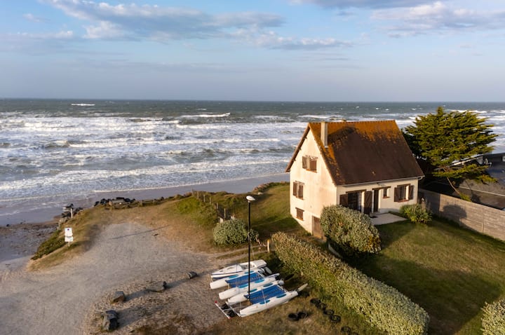 Omaha Beach House With Direct Access To The Sea - Omaha Beach