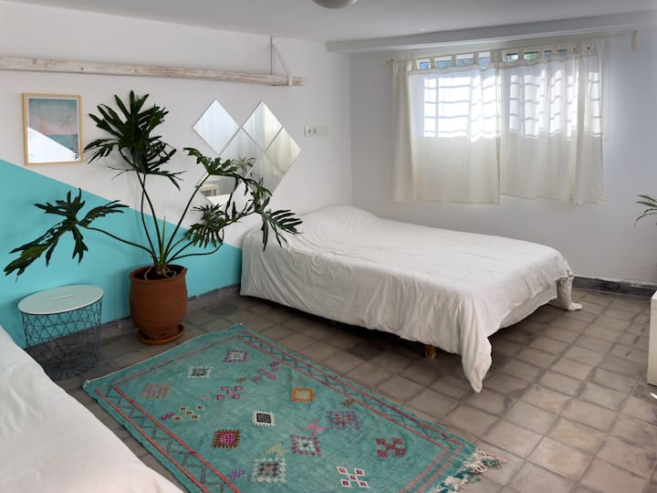Chambre Triple Dans Surf House à Bouznika - Bouznika