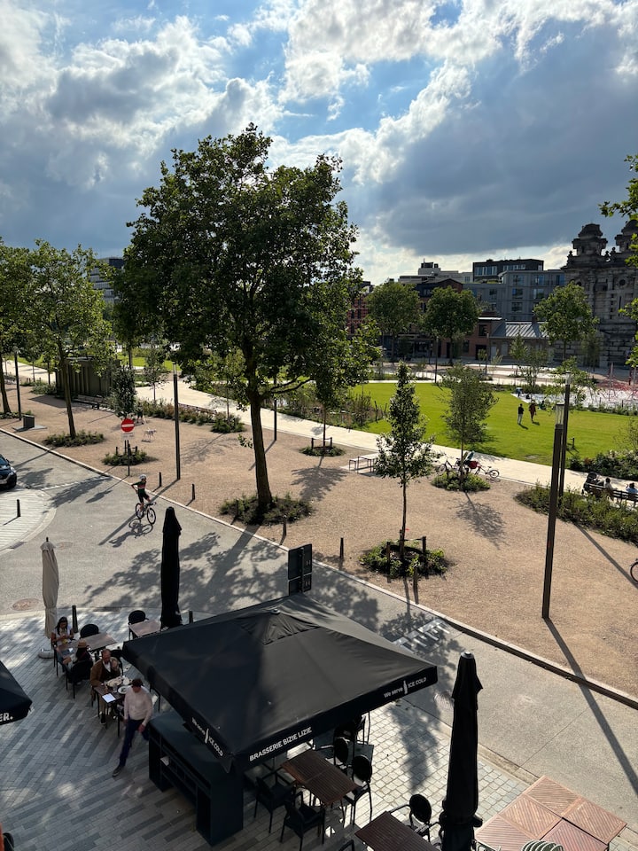 Sunny Apartment With View On New Zuid Park! - Aartselaar