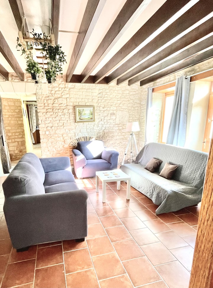 Maison De Charme Proche Center Parcs, Futuroscope - Loudun