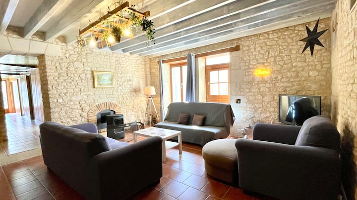 Maison De Charme Proche Center Parcs, Futuroscope - Loudun