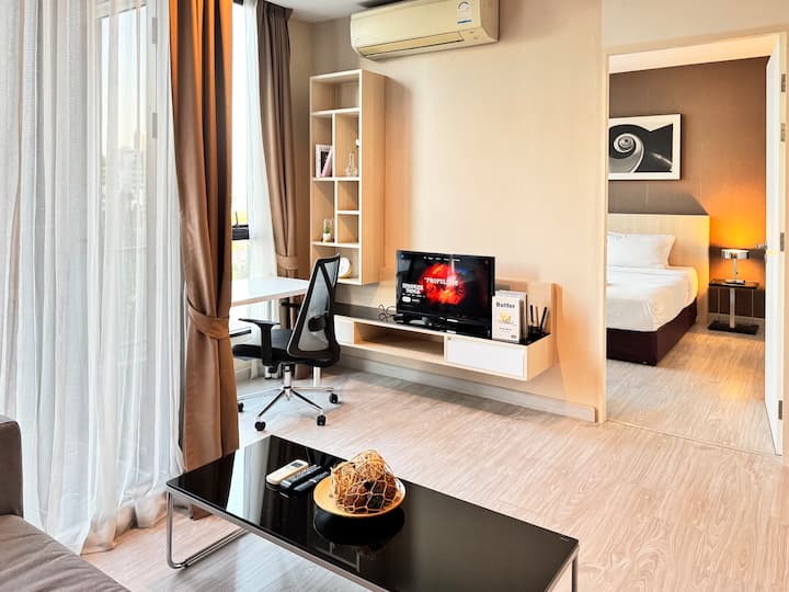 Bkk Center 1br L Netflix&outdoor Pool-bts Shuttle - Bangkok