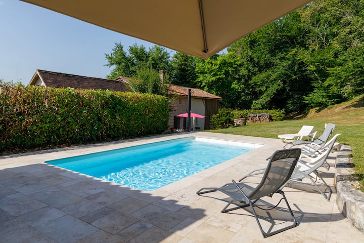 Gite Du Chêne Familial Pour 8 Personnes - Bergerac