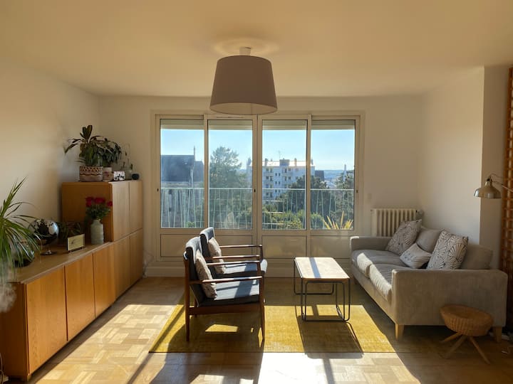 Centre Ville T4 Avec Garage / Vue Panoramique - Nantes