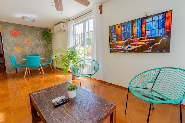 Central And Quiet | 2 Bedrooms, High-speed Wi-fi - Cancún
