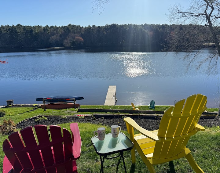 Peaceful Lakehouse | Thompson Ct | Gorgeous Views - Thompson, CT