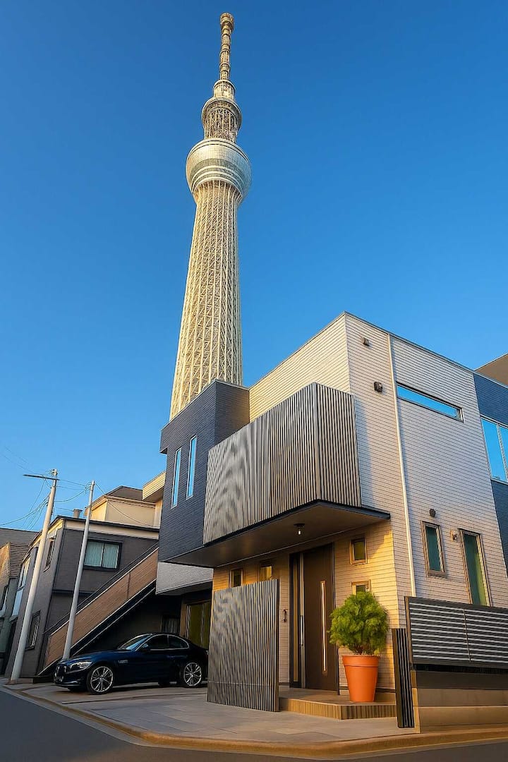 132sqmーspacious Houseー4min To Skytree - Ueno