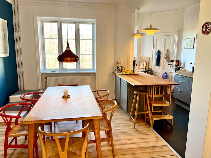 Bright And Spacious Apartment In Vibrant Nørrebro - Copenhagen