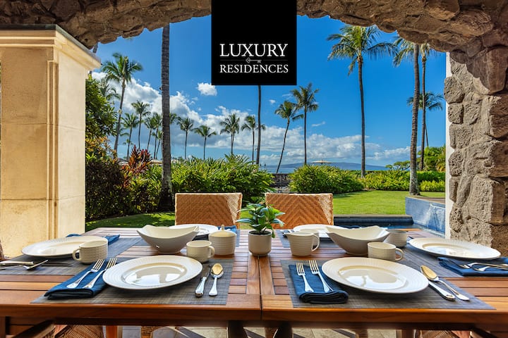 Oceanfront 3br Villa W/ Private Pool And Beach - Wailea, HI