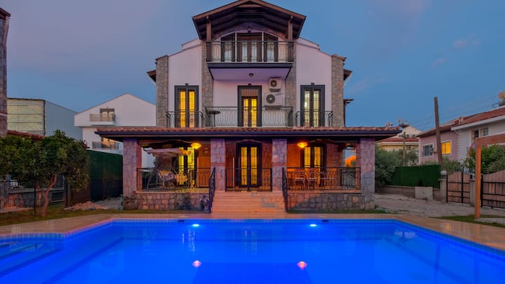 Villa With Private Pool, Close To Calis Beach - Çalış Beach