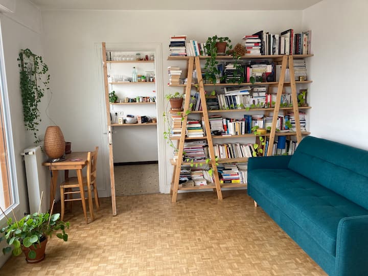 Lumineux Studio Avec Balcon - Pantin