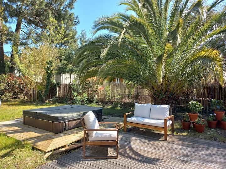 Villa 120m2 Jacuzzi Et Jardin Près De L'océan - Labenne