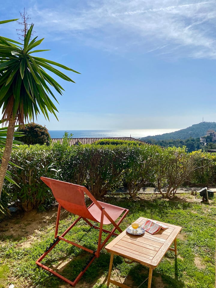 Escale Paradisiaque à Agay, Spacieux (36 M2) Clim - Saint-Raphaël