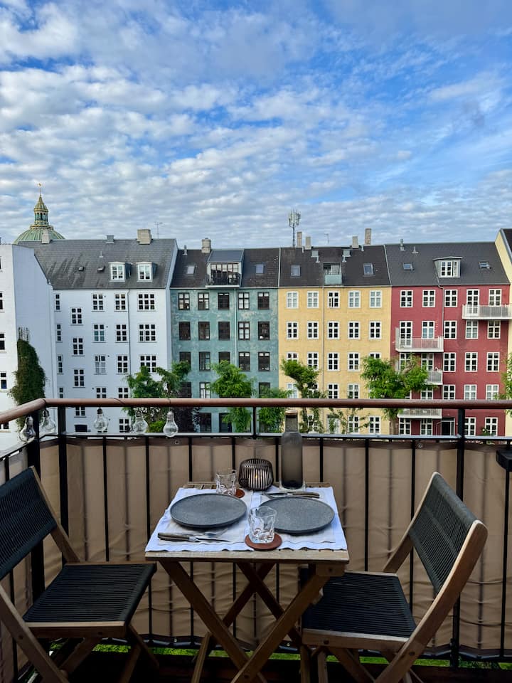 Balcony Apartment Central Copenhagen, Marmorkirken - Kopenhagen