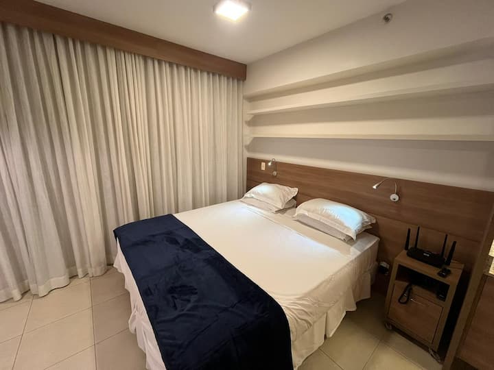 Flat Confortável, Equipado Com óTima Localização - Brasil