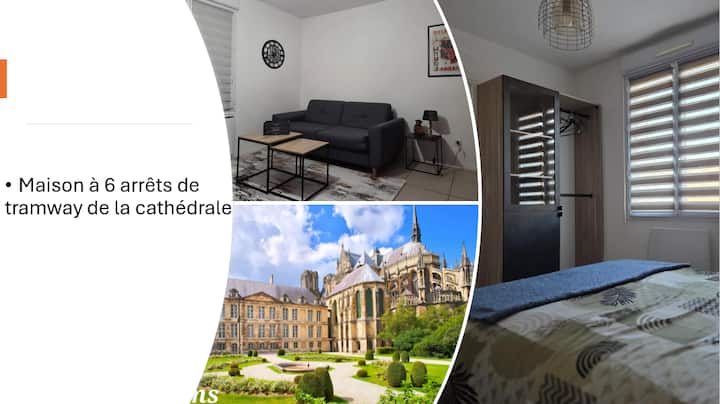 Maison Rétro 35m2 Place De Parking Sécurisée - Reims