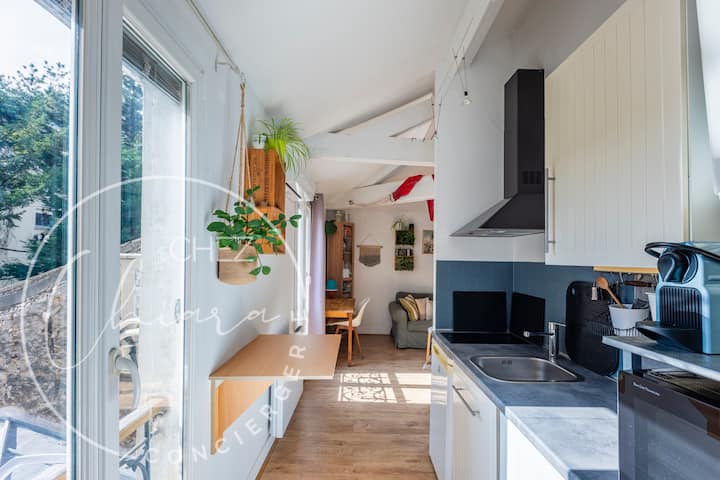 Au Cœur De Paris - Cozy Studio Avec Mezzanine - París