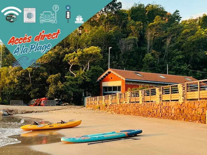 Loft Atypique Sur La Plage Pieds Dans L'eau - Saint-Raphaël