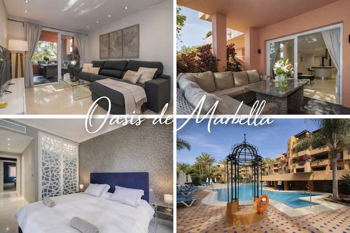 Luxury Golden Mile Stay Near Beach & Puente Romano - Marbella