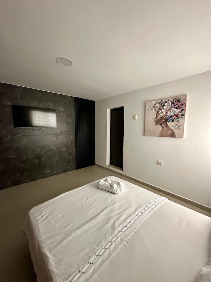 Entire Apartment/private Entrance/wifi/ac/kitchen4 - Barranquilla