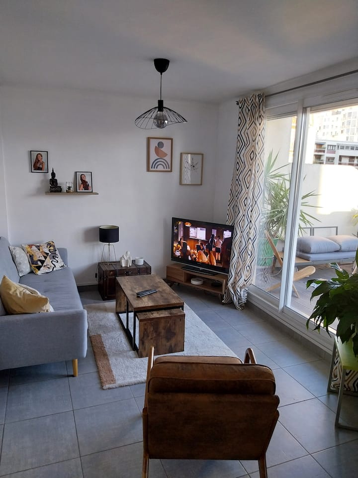 Appartement à 2 Pas Des Plages Et Du Vieux-port - 마르세유