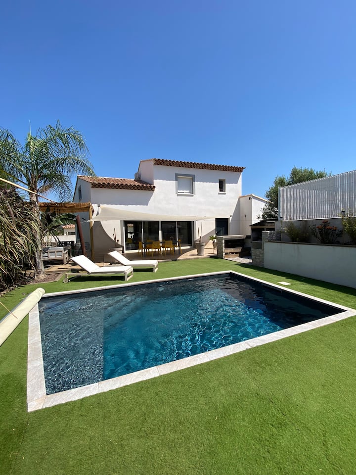 Villa Avec Piscine Idéal Couple Avec Enfants - Costa Azul