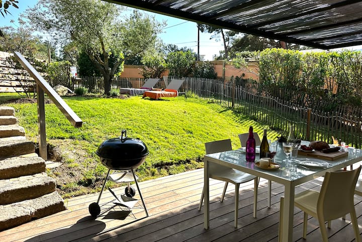 Location De Vacances Alivu Jardin Privatif - Calvi