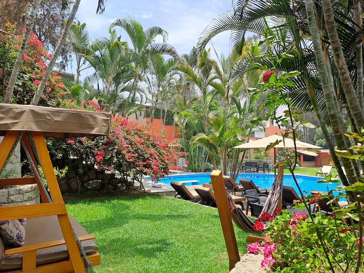 Casa De Campo Chaclacayo "Casa Las Begonias" - Santa Eulalia