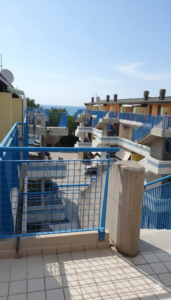 San Salvo Sun-relax: Ampio Terrazzo 50 Mt Dal Mare - San Salvo